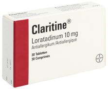 Claritine Tabl 10 mg 30 Stk | Zur Rose