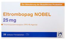 Eltrombopag NOBEL cpr pell 25 mg 28 pce | Zur Rose