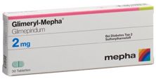 Glimeryl Mepha Tabl 2 mg 30 Stk | Zur Rose