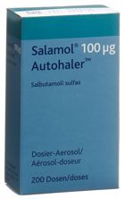 Salamol Autohaler Dosieraeros 100 mcg 200 Dos | Zur Rose