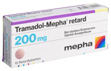 Tramadol Mepha retard Ret Tabl 200 mg 10 Stk | Zur Rose