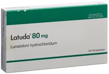 Latuda Filmtabl 80 mg 28 Stk | Zur Rose