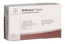 Androcur Depot sol inj 300 mg/3ml i.m. 3 amp 3 ml | Zur Rose